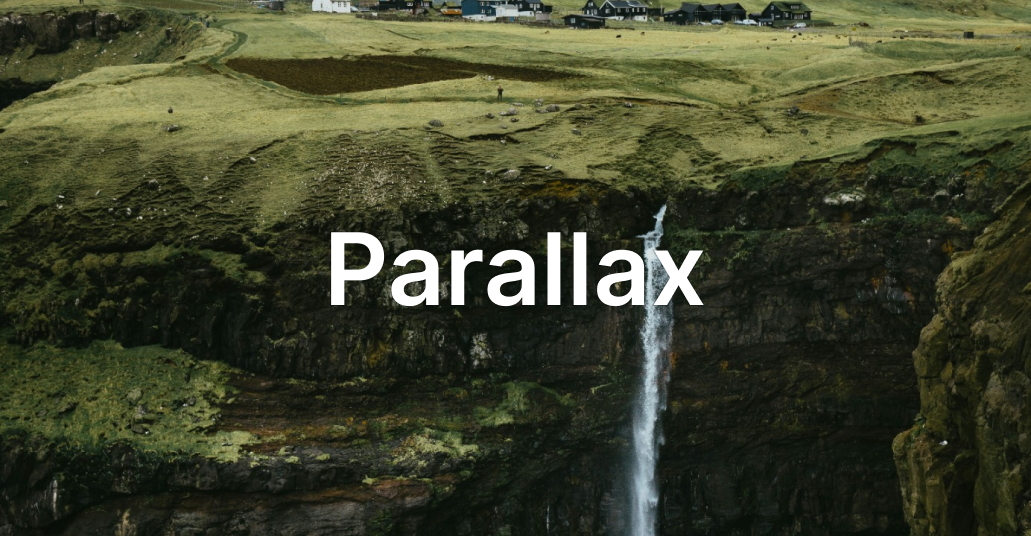 Parallax Effect gsap에 대해 알아보자 | meowon